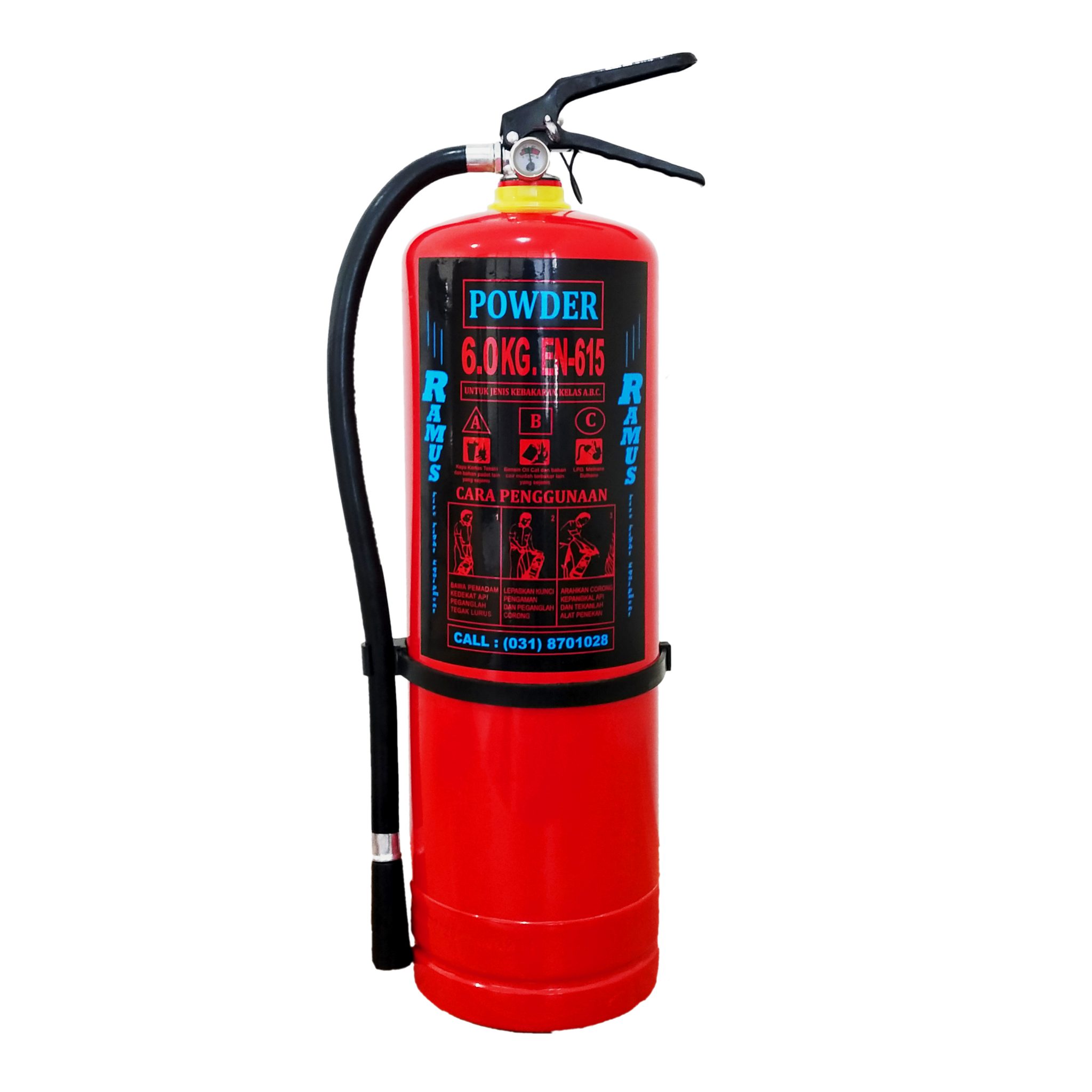 APAR-POWDER-RAMUS-6-KG - VINCI Fire Protection