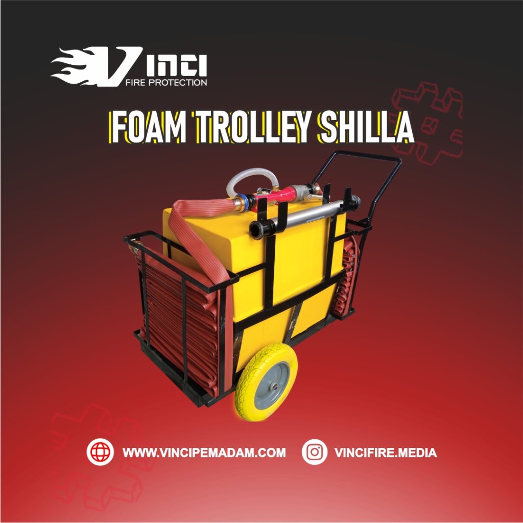 FOAM TROLLEY SHILLA - VINCI Fire Protection