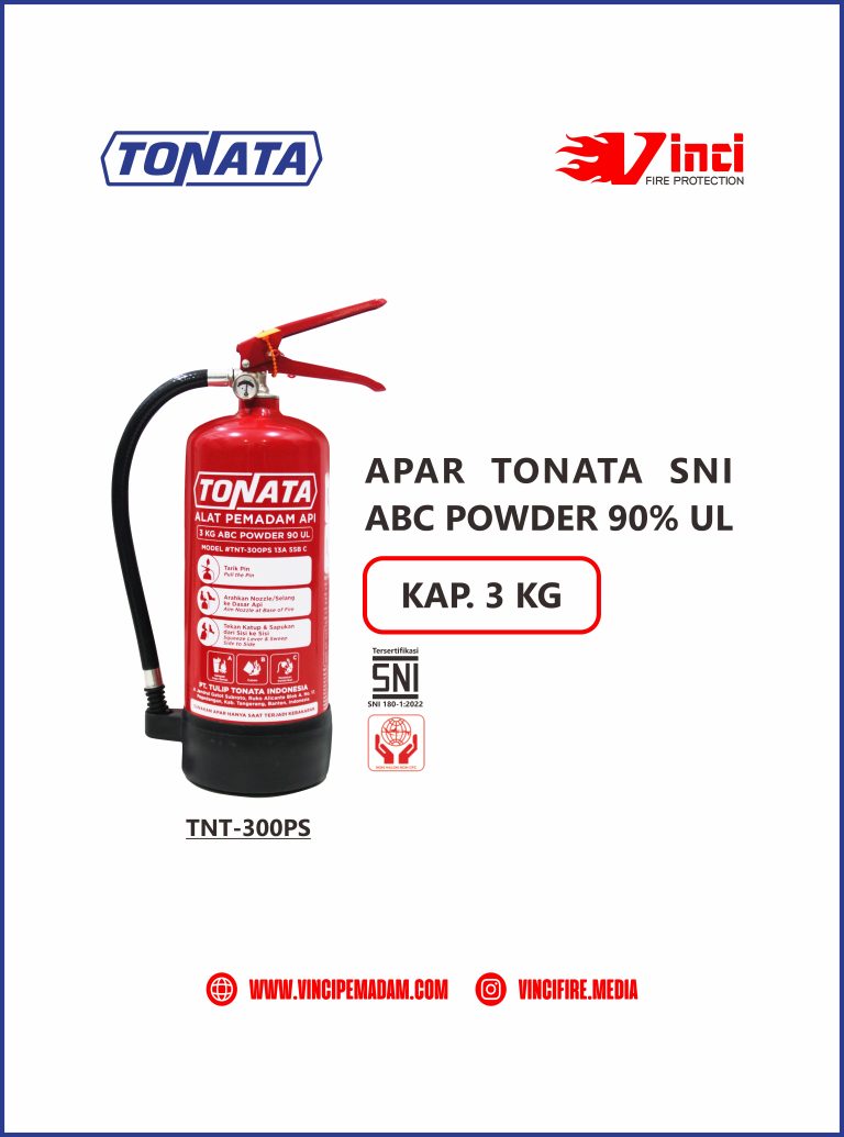 Jual APAR SNI Merk Tonata Semarang Archives - VINCI Fire Protection